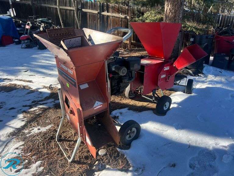 Troy Bilt and Merry Mac Shredder / Chippers (Inoperable) - Roller Auctions