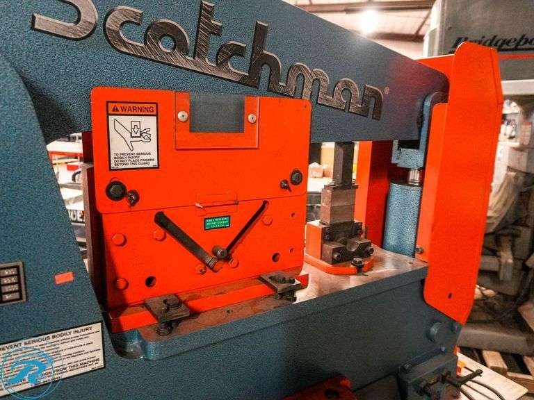 Scotchman D070-24M Hydraulic Ironworker, 10HP, 230V, 3ph - Roller Auctions