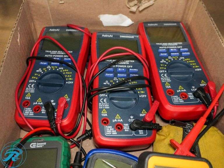 Tray of Multi Meters - Roller Auctions