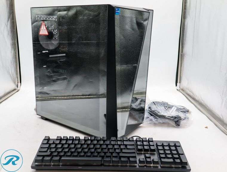 iBuyPower Slate 6 MR Gaming Tower w/ LED Lights, Keyboard, and Mouse ...