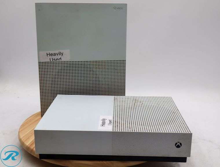 Xbox One S Gaming Console - Heavily Used/No Power Cord, Xbox One S All ...