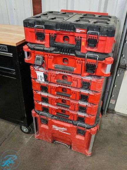 Milwaukee Packout System, 7-Piece - Roller Auctions