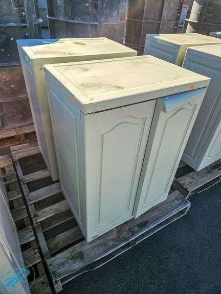 (2) Black & Decker Plastic Cabinets - Roller Auctions