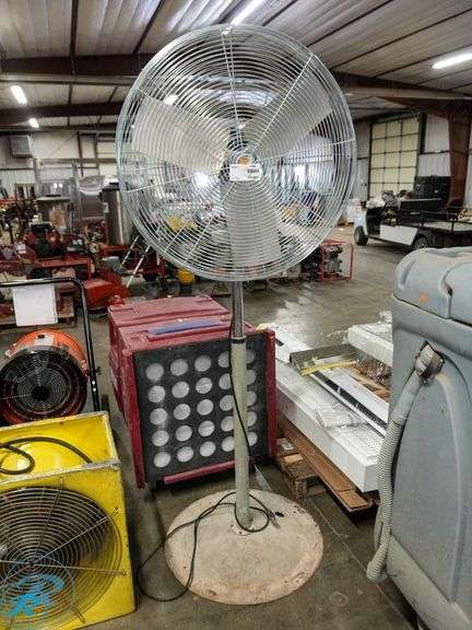 Pedestal Shop Fan, 28" - Roller Auctions