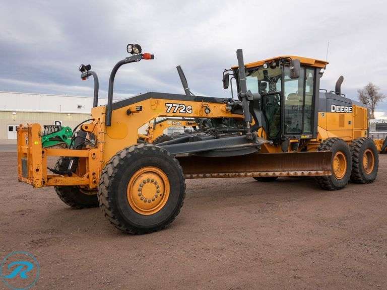 2014 John Deere 772G 6WD Motor Grader - Roller Auctions