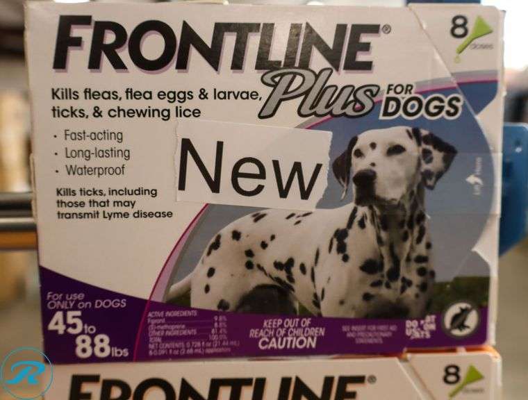 (3) Frontline Dog Flea/Tick Prevention - New - Roller Auctions