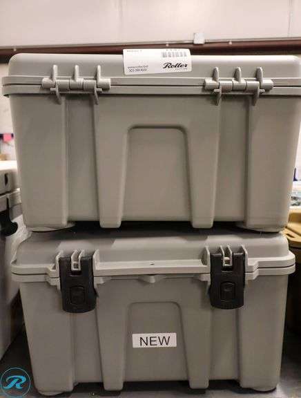 (2) Coho Pack N Carry Box W/ Strap - New/Like New - Roller Auctions
