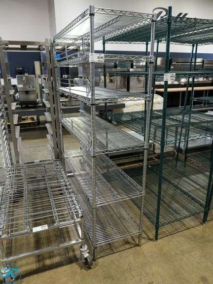 6-Tier Wire Rack, 48" x 18" - Roller Auctions