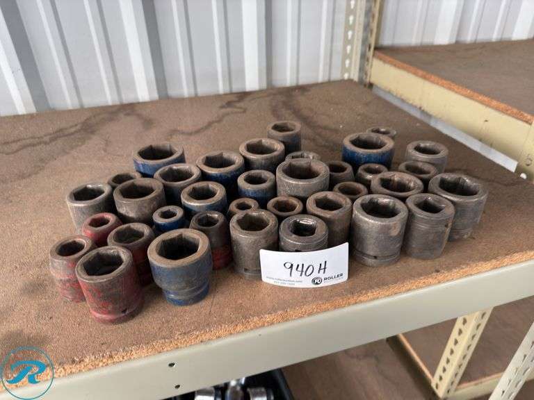 Heavy Duty 6-Point Impact Sockets - Roller Auctions