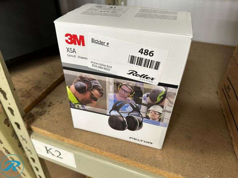 3M X5A Peltor Ear Muffs - Roller Auctions