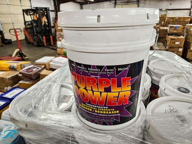 (13) Buckets of Purple Power Industrial Cleaner / Degreaser, 5-Gallon ...