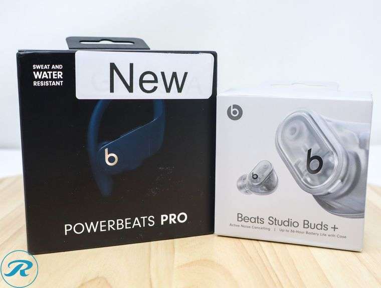 Powerbeats Pro: Navy Blue - New, Openbox; Beats Studio Buds ...