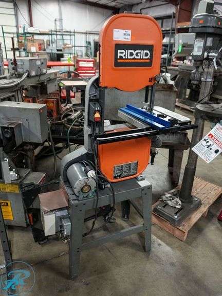 Ridgid BS14002 Bandsaw, 3/4Hp, 208-230V, Single Phase - Roller Auctions