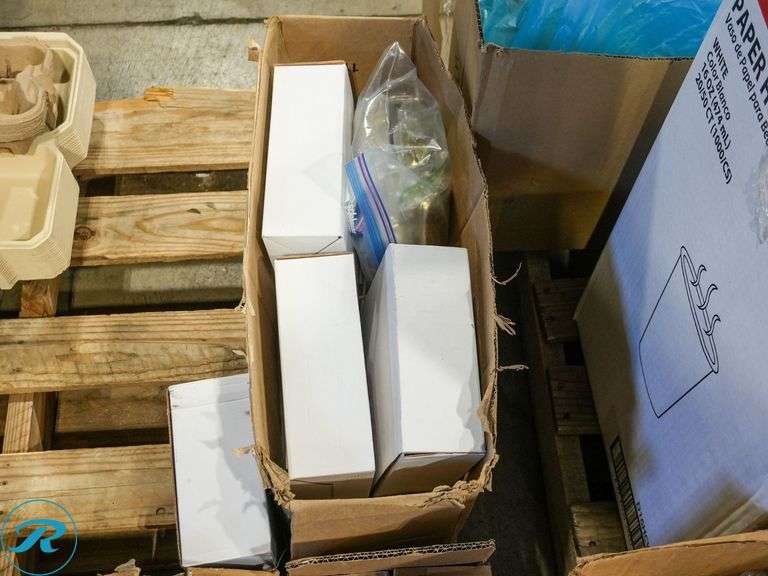 Pallet of To-Go Containers, Cups and Utensils - Roller Auctions
