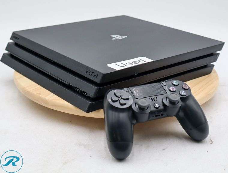 Sony PlayStation 4 Pro Gaming Console, 1TB w/ One Black Controller ...