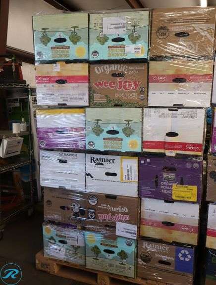 Pallet of Stacking Heavy Duty Cardboard Boxes - Used - Roller Auctions