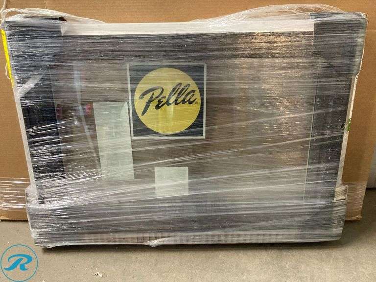 New- Pella 250 Series Direct Set Fixed 35.5" x 23.5" Exterior Brown ...