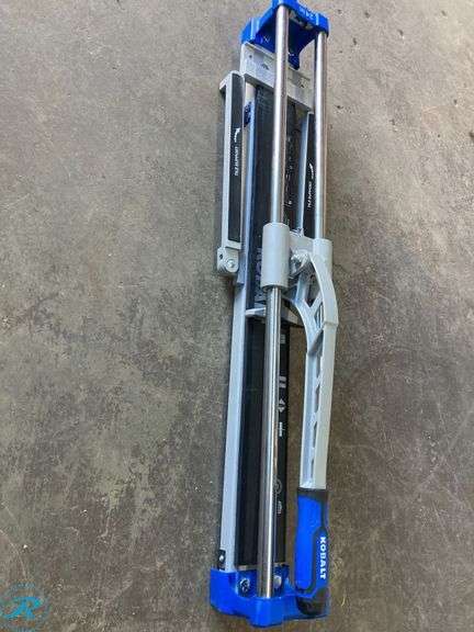 New- Kobalt 24-in Ceramic Tile Cutter Kit - Roller Auctions