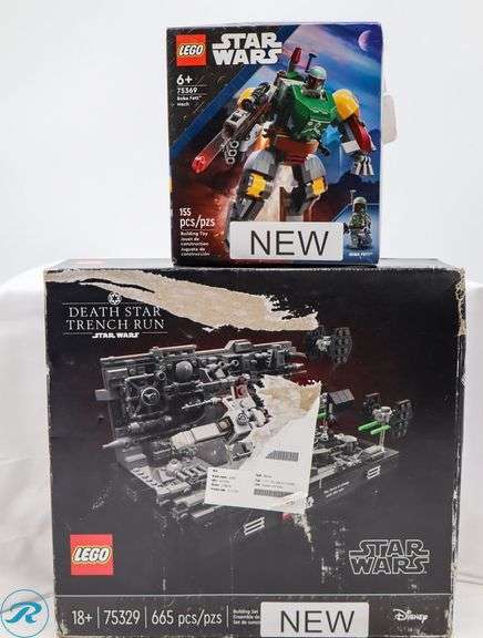 (2) Lego Star Wars Sets - New/Open Box/Contents Checked - Roller Auctions
