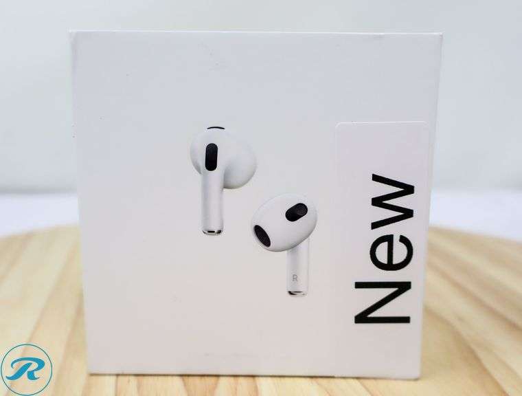 Apple Airpods Generation 3 - New/Open Box - Roller Auctions