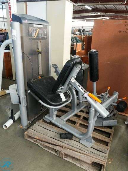 Precor CWR270001-141 Leg Extension / Leg Curl Machine - Roller Auctions