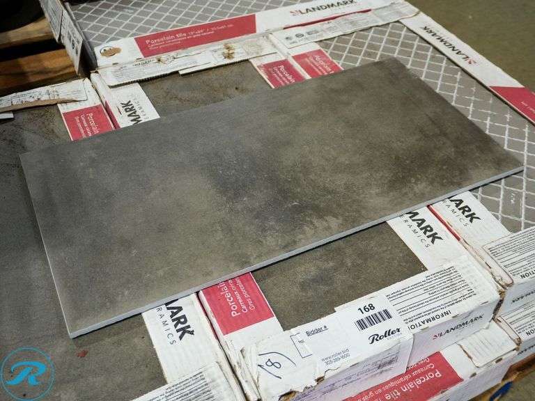 (8) Boxes of Landmark 61001000853 Attitude Calm Brown Porcelain Tile ...