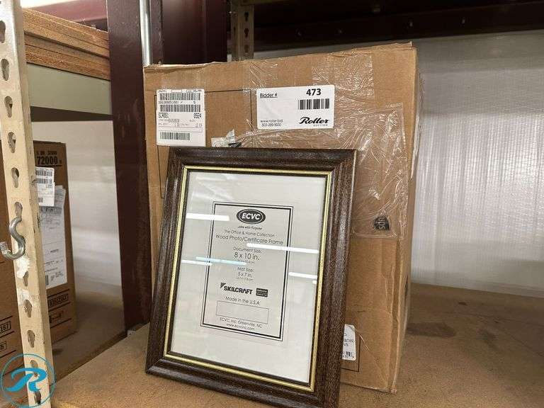 (2) Boxes of ECVC Photo Frames - Roller Auctions