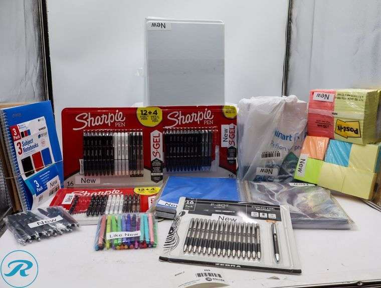 (13) Assorted Office Supplies - New/Like New - Roller Auctions