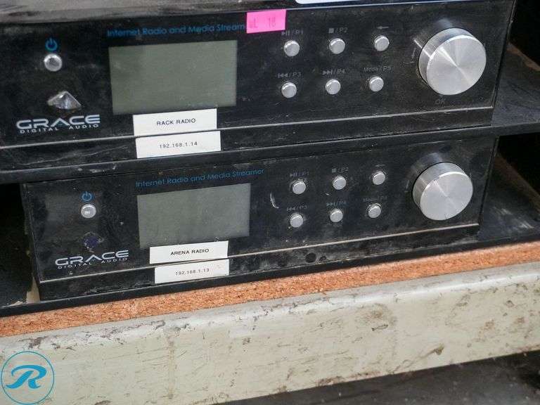 (2) Grace Audio Internet Music Controllers - Roller Auctions