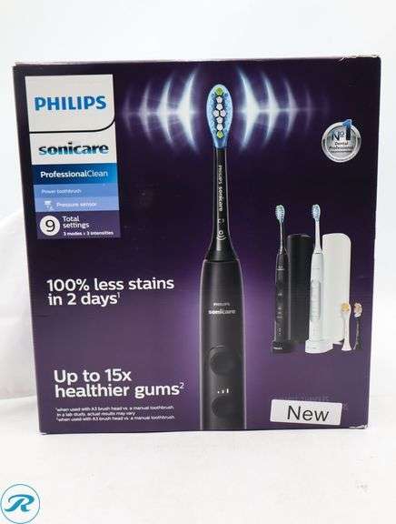 (1) Philips Sonicare Professional Clean Power Toothbrush, 2pk - New ...