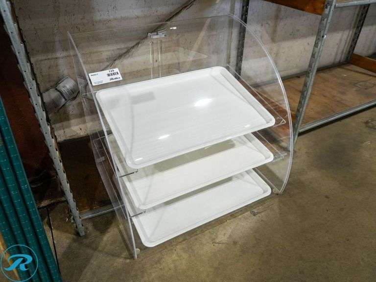 3-Tier Display Case - Roller Auctions