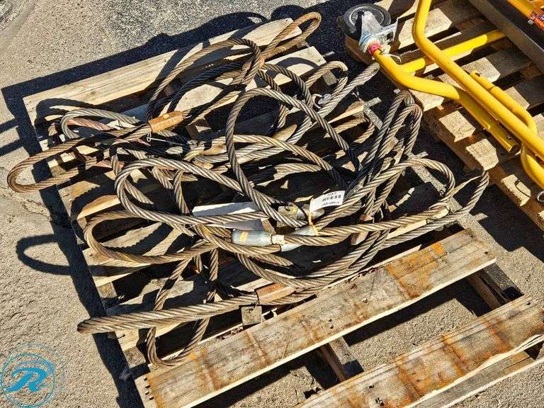 Pallet of Wire Rigging Rope - Roller Auctions