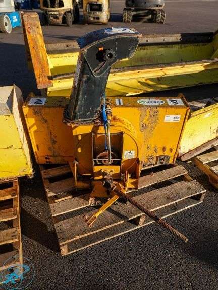 Walker Snowblower Attachment, 48", 2-Stage - Roller Auctions