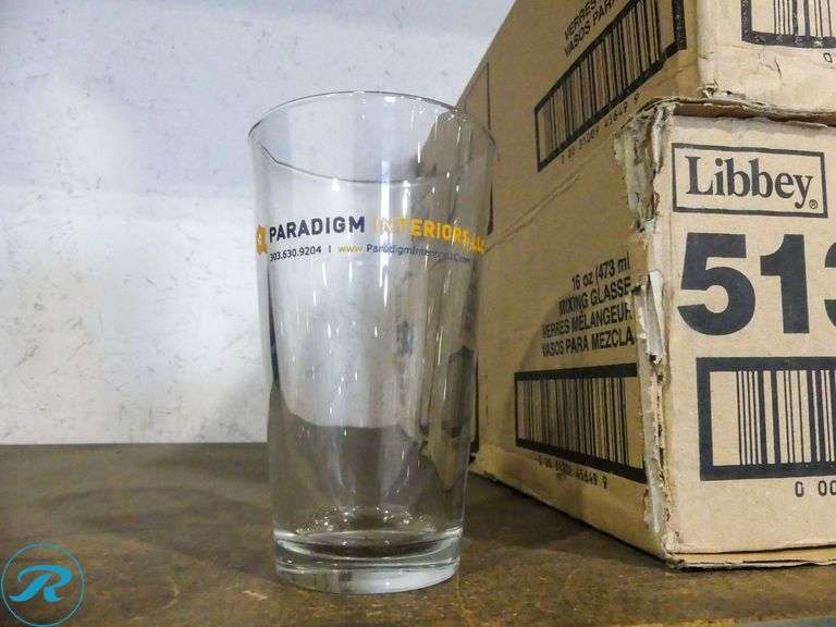(35) Branded Libbey 5139 Mixing Glasses - Roller Auctions