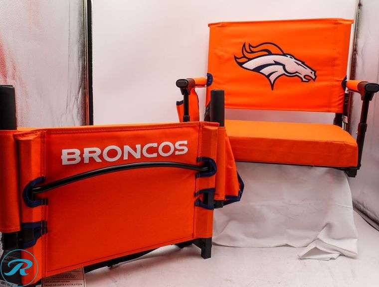 Broncos Officially Licensed Premium Stadium Seat 2-Pack - New - Roller ...