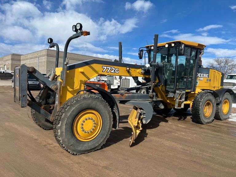 2012 John Deere 772G 6WD Motor Grader - Roller Auctions