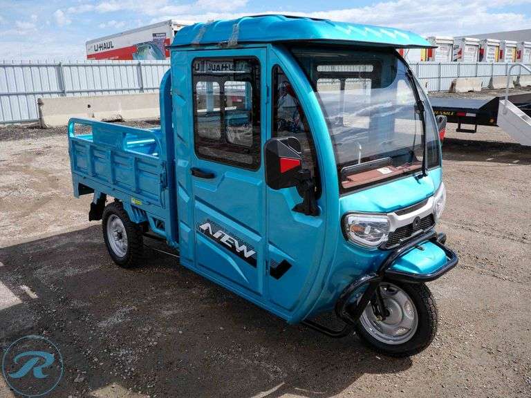 New 2024 Meco MC-16 Electric Cart, Enclosed Cab, 3-Wheel (Ignition ...