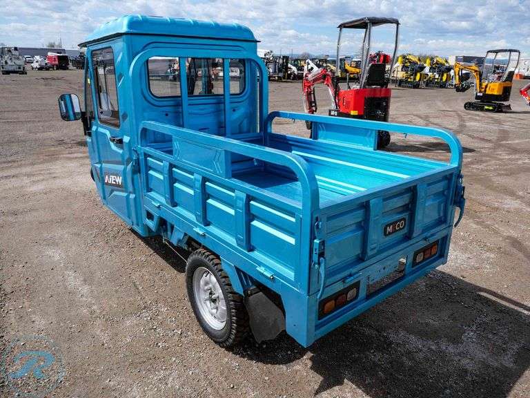 New 2024 Meco MC-16 Electric Cart, Enclosed Cab, 3-Wheel (Ignition ...