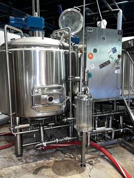 Pro Brew Stainless Steel 3 Vessel Brewhouse With Mash Tun, Lauter Tun ...