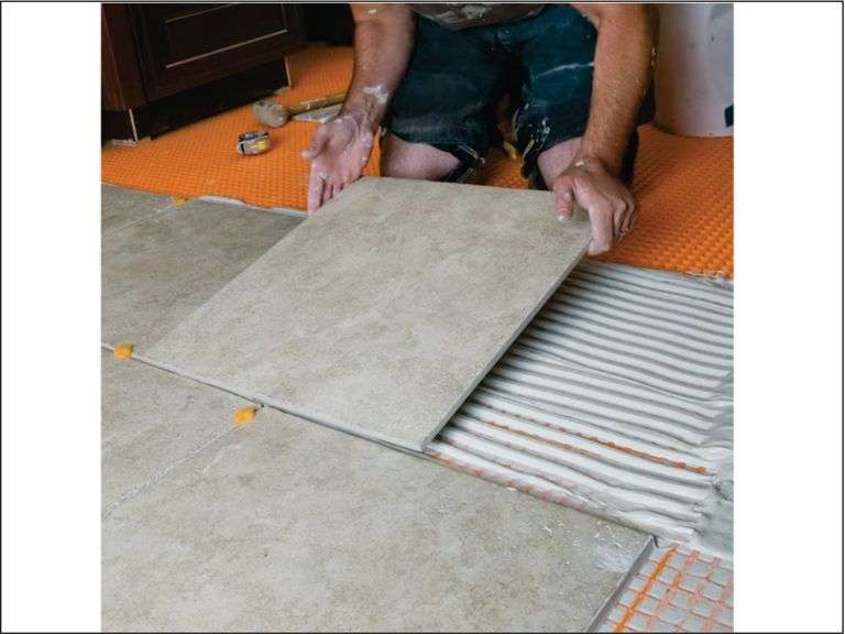 Schluter Systems Ditra 323-Sq Ft Polyethylene Waterproofing Tile ...