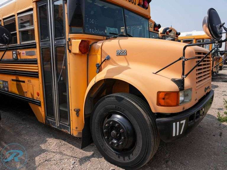 1999 International 3800 Blue Bird RWD 65-Passenger School Bus - Roller ...