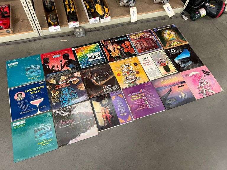 Box of Vinyl Records - Roller Auctions