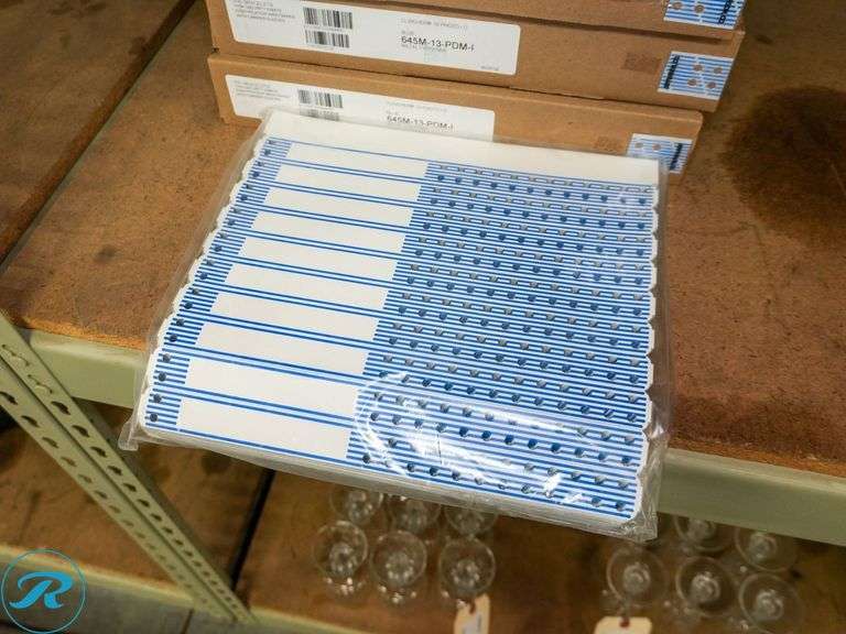 High Security Inmate Wristbands And Metal Fasteners (7) Boxes 500 Per ...