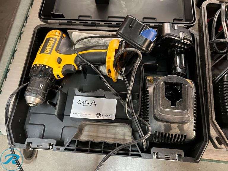DeWalt DC742 12V and DC988 18V Drills with Batteries and Chargers ...