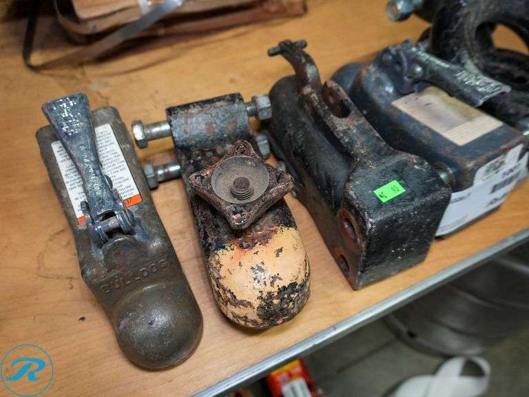 (6) Assorted Hitches - Roller Auctions