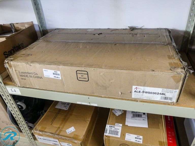 Alera ALE-SW503624BL Wire Shelving Kit - Roller Auctions