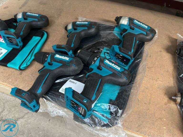 (2) Makita FD09 12V Drills and (2) DT03 Impacts (Tools Only) - Roller ...