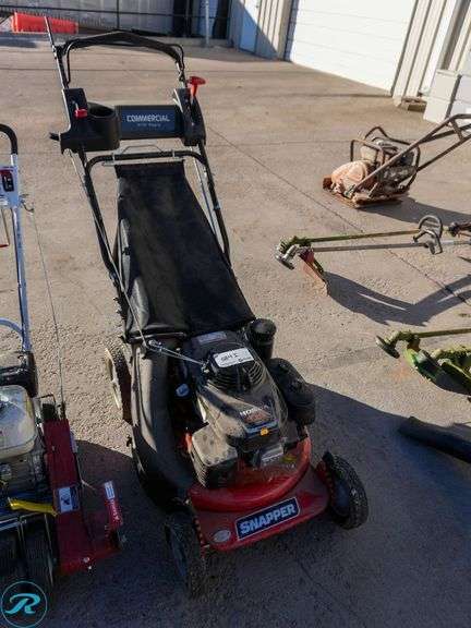 Snapper 7800849 Commercial Hi-Vac Bagging Lawnmower, Gas (Turns Over ...