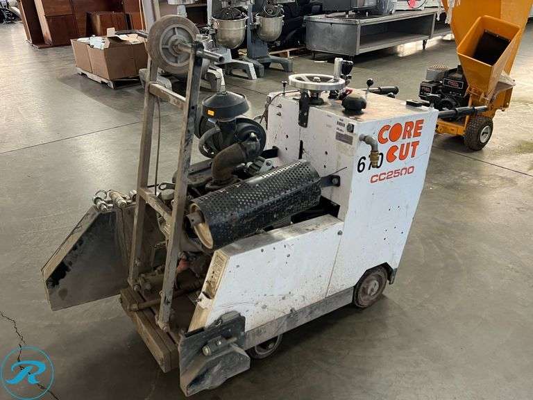 Core Cut CC2500 Concrete Saw, Gas - Roller Auctions