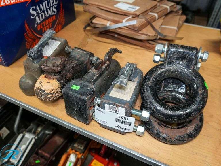 (6) Assorted Hitches - Roller Auctions